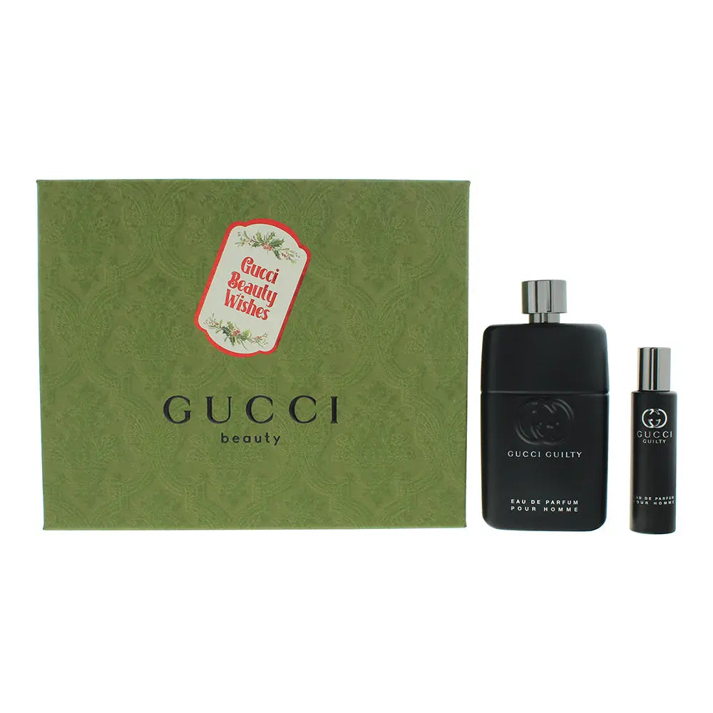 Gucci Guilty Pour Homme Gift Set EDP 90ml + EDP 15ml - The Beauty – The ...