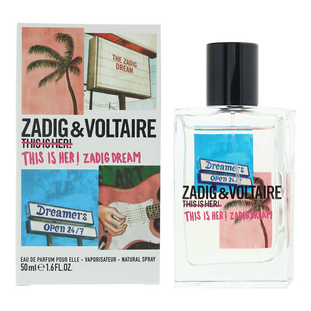 Zadig Voltaire This Is Her! Zadig Dream Eau de Parfum 50ml - Dreamy ...