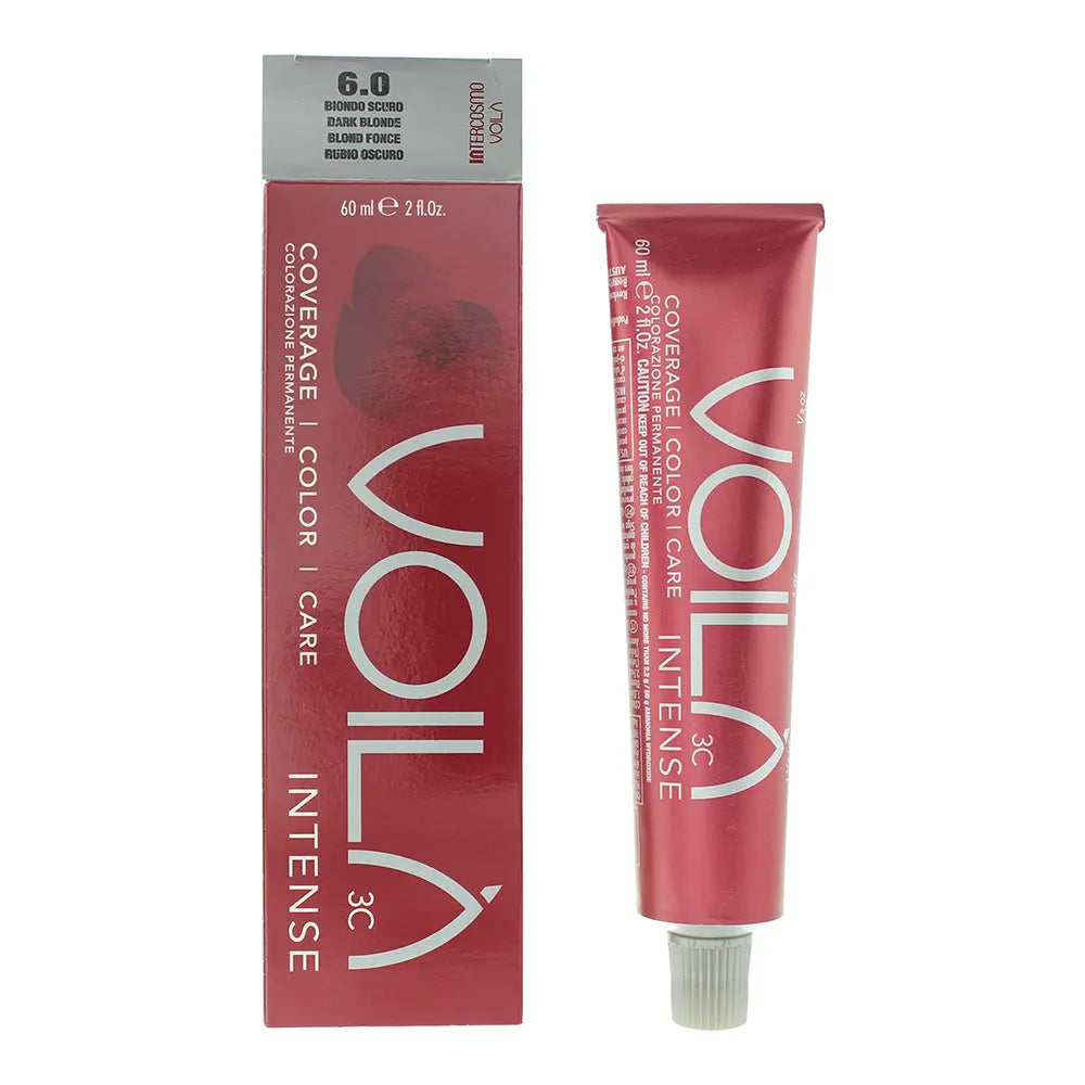 Intercosmo Voilà 3C Intense 6.0 Dark Blonde Hair Colour 60ml - Vibrant ...