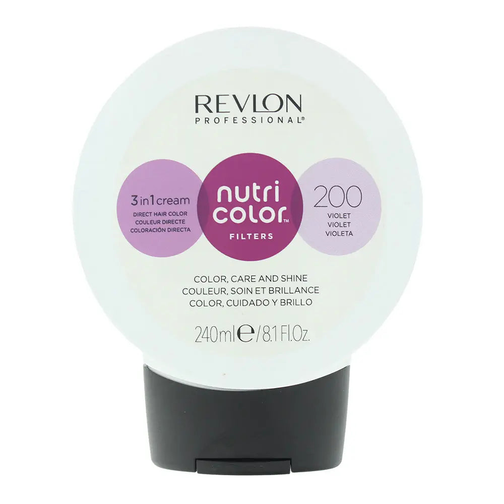 Revlon Nutri Color Filters 200 Violet 3 In 1 Hair Cream 240ml - The ...